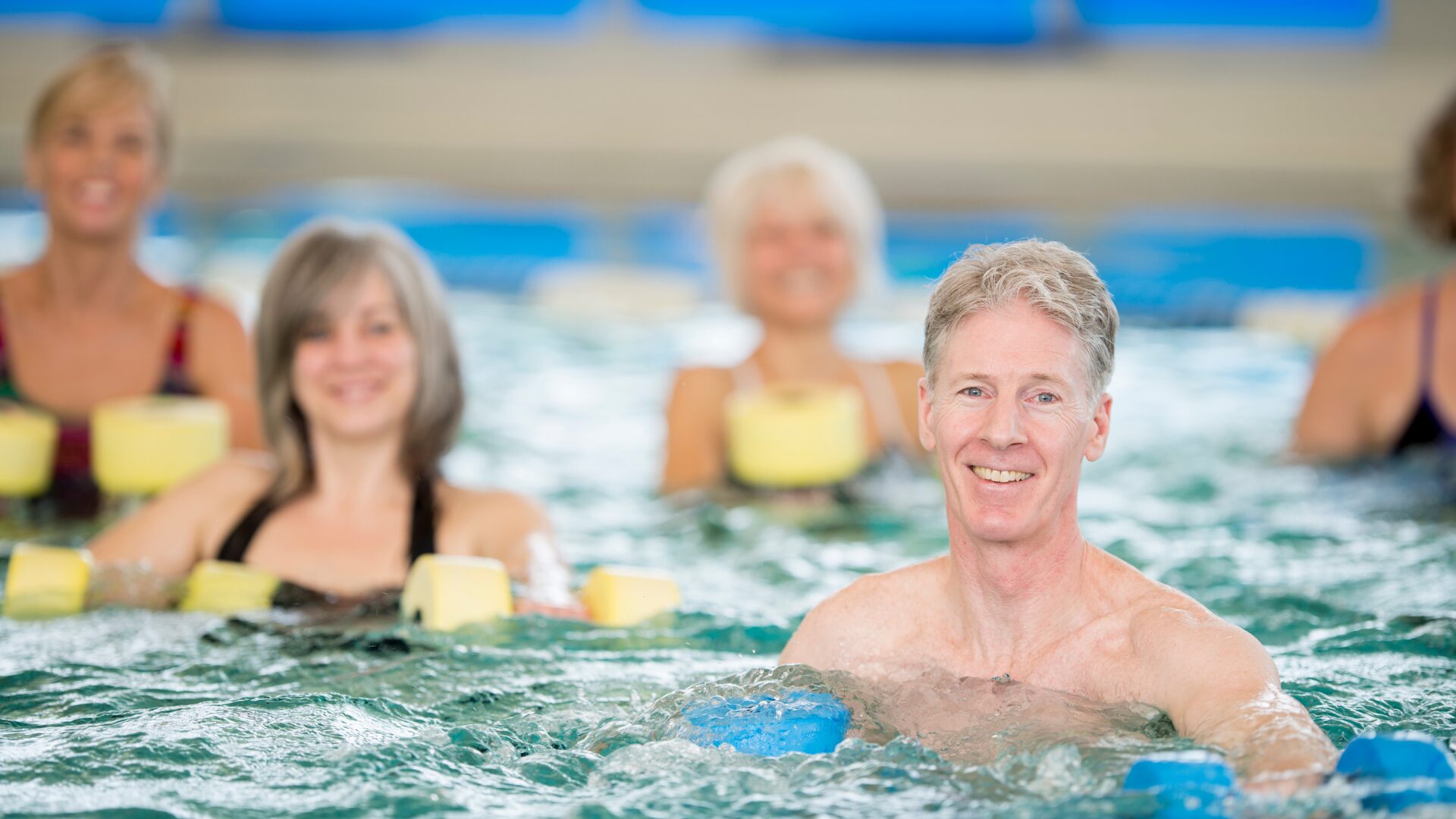 5 Simple and Fun Water Aerobics Exercises for Seniors - Sunset Pools